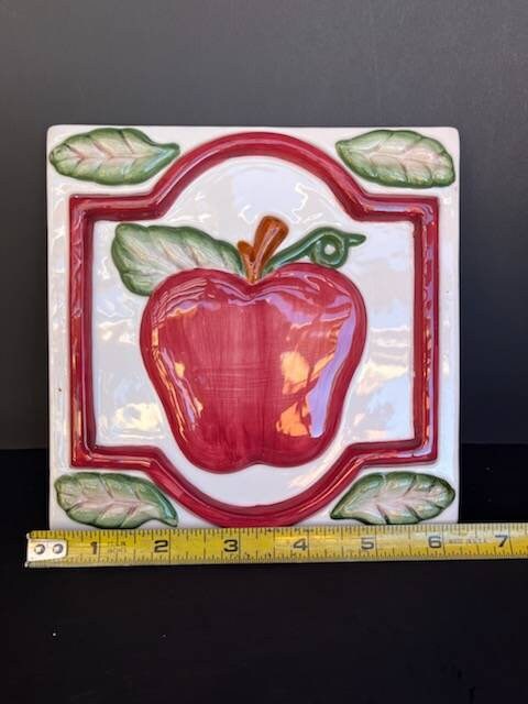 Treasure Craft Apple Tile - Etsy