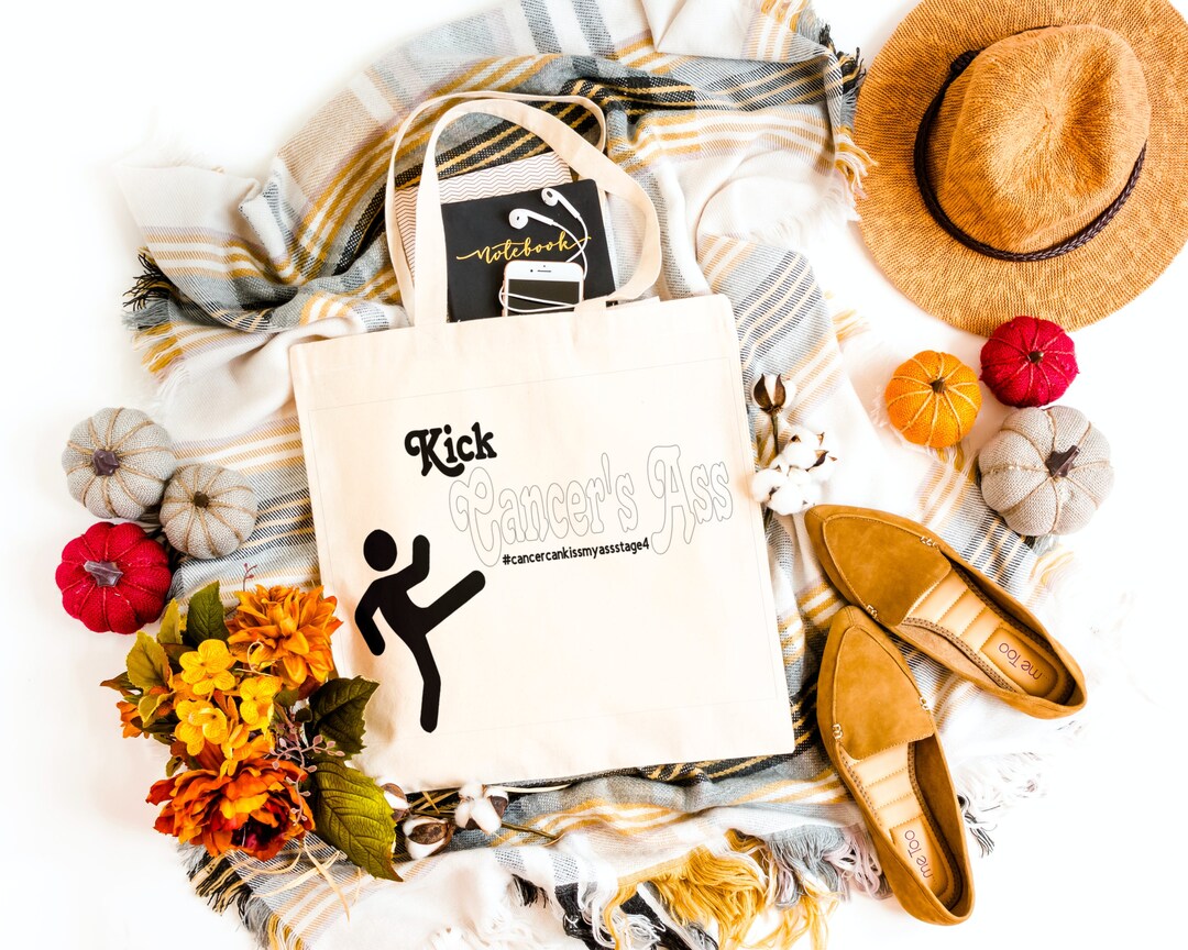 Kick Cancers Ass SVG - Etsy