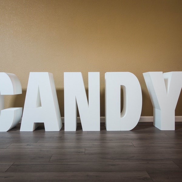 Large Foam Letters - Etsy