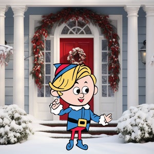 Rudolph Cutouts | Red-nosed Reindeer | Christmas Decorations | Xmas ...