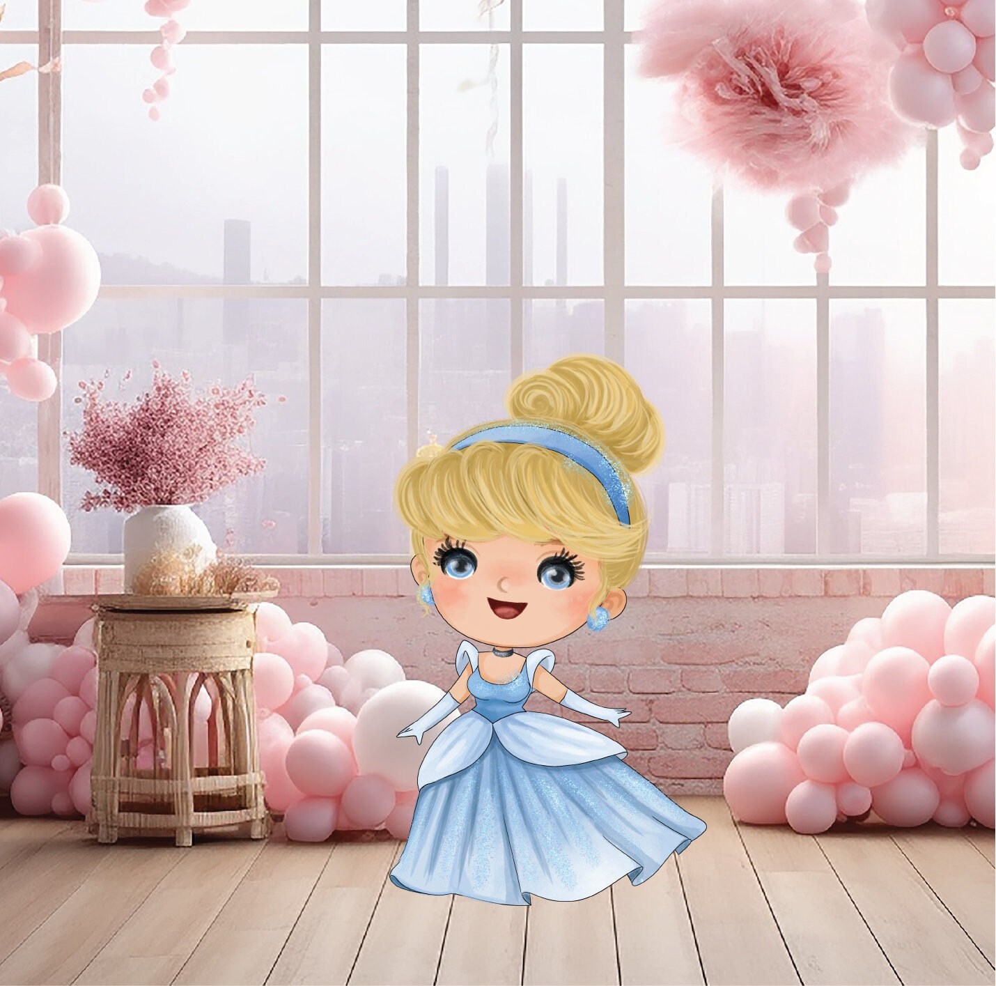 Disney Baby Princess Cutouts Backdrop Decor Table - Etsy