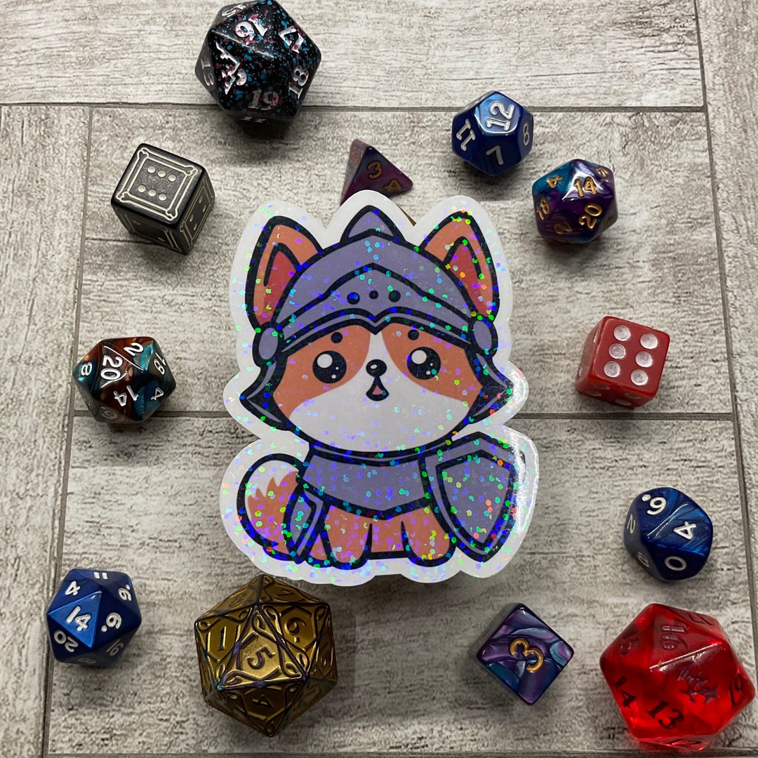 Magical Dungeons and Doggos Sticker,dnd Decal,gift for TTRPG ,DM GM ...