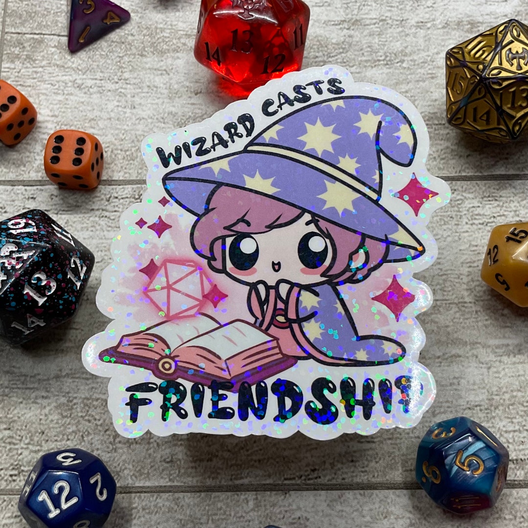 Dnd Sticker, Gift for TTRPG ,DM GM Player Gift,character Sheet Decor ...