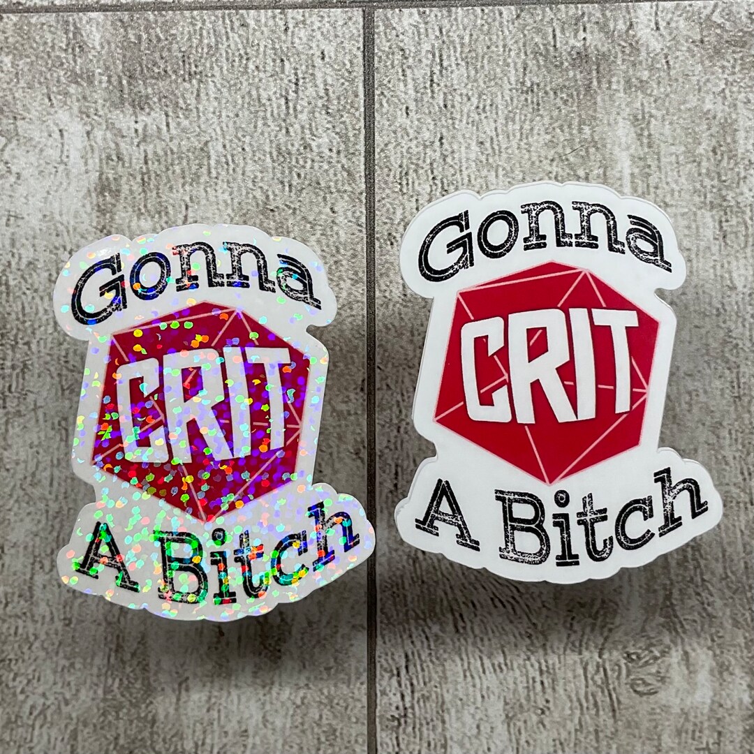 Dnd Sticker, Critical Roll Decal, Nat 20, Gift for Dnd Lover, TTRPG ...