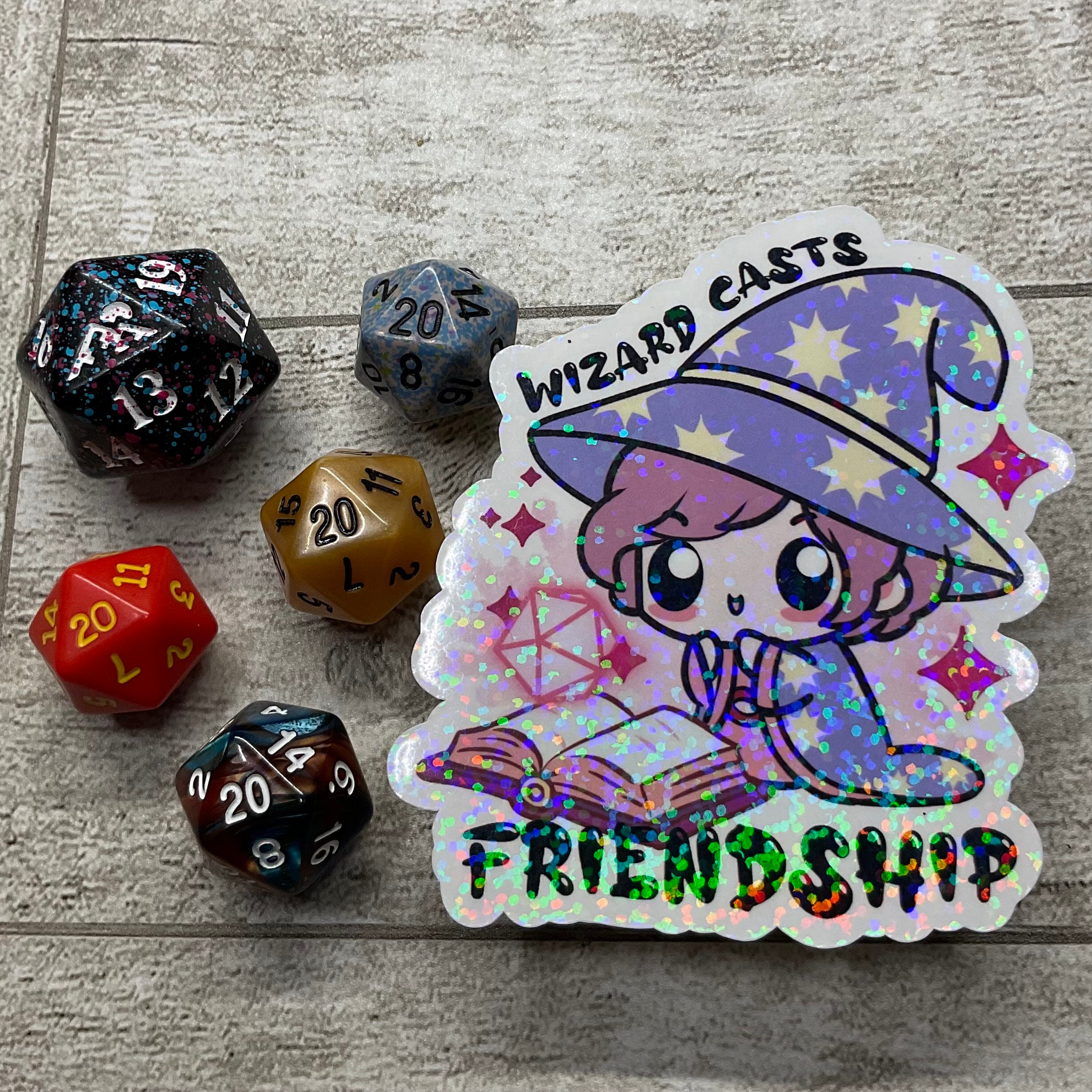 Dnd Sticker Gift for TTRPG DM GM Player Giftcharacter Sheet - Etsy