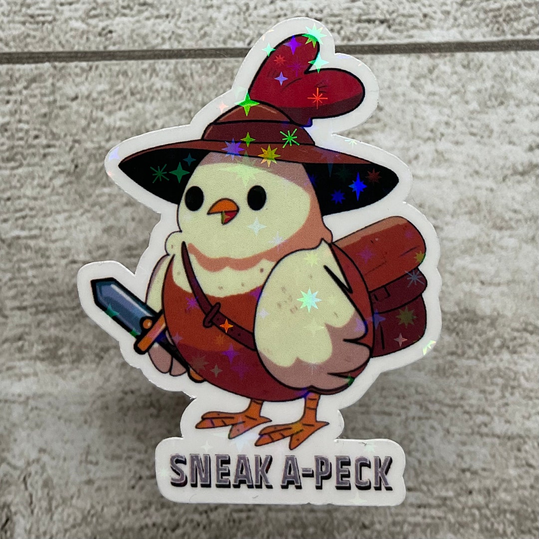 Dnd Chicken Sticker Set, Gamer Merch, Gift for TTRPG, DM GM Character ...