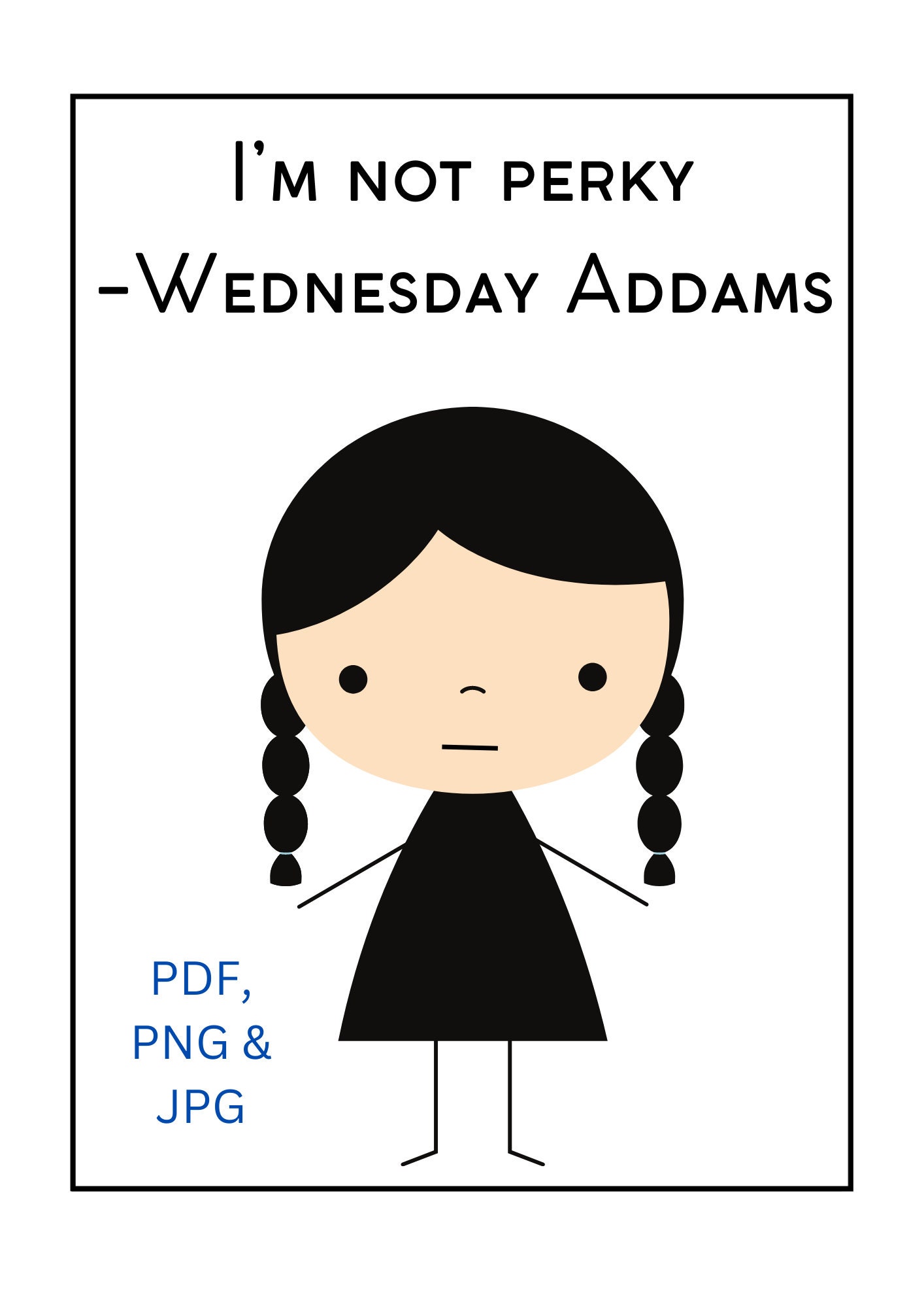Wednesday Addams Poster sold by ChaZhan | SKU 38731517 | Printerval