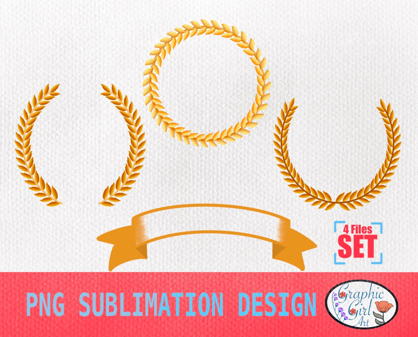 Wheat Wreath Png - Wheat Png for Sublimation, Wheat Wreath Bundle Png ...