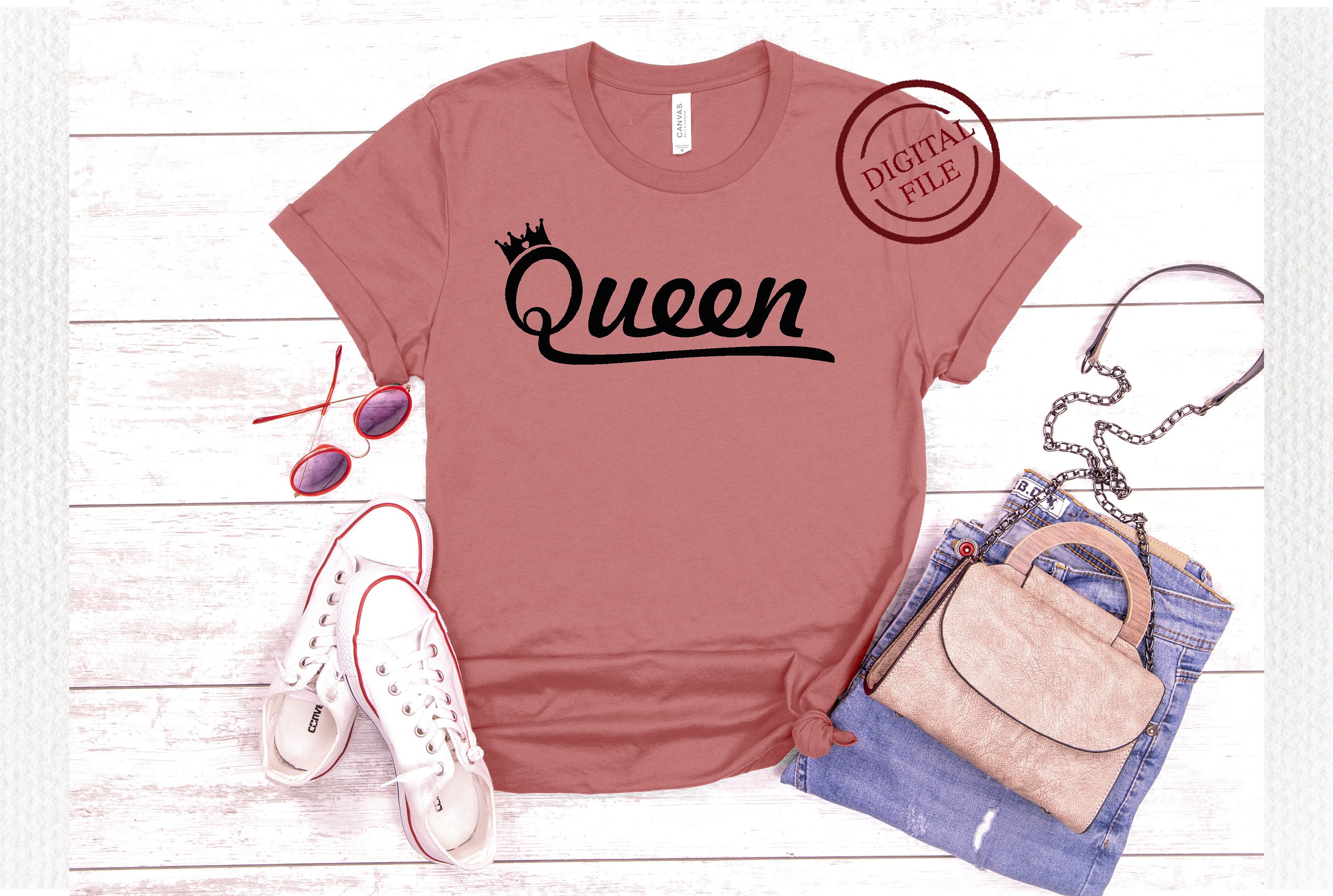 Queen Crown Svg | Queen Text | Tiara Svg | King Text | Prince Crowvn ...