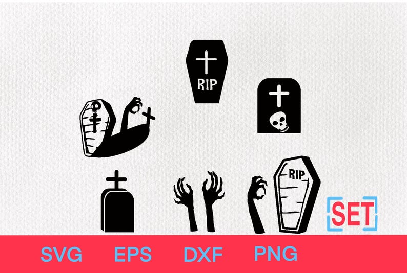 Halloween Icons SVG Bundle | Witch Pumpkin Ghost Bat Spider Cat Clipart ...