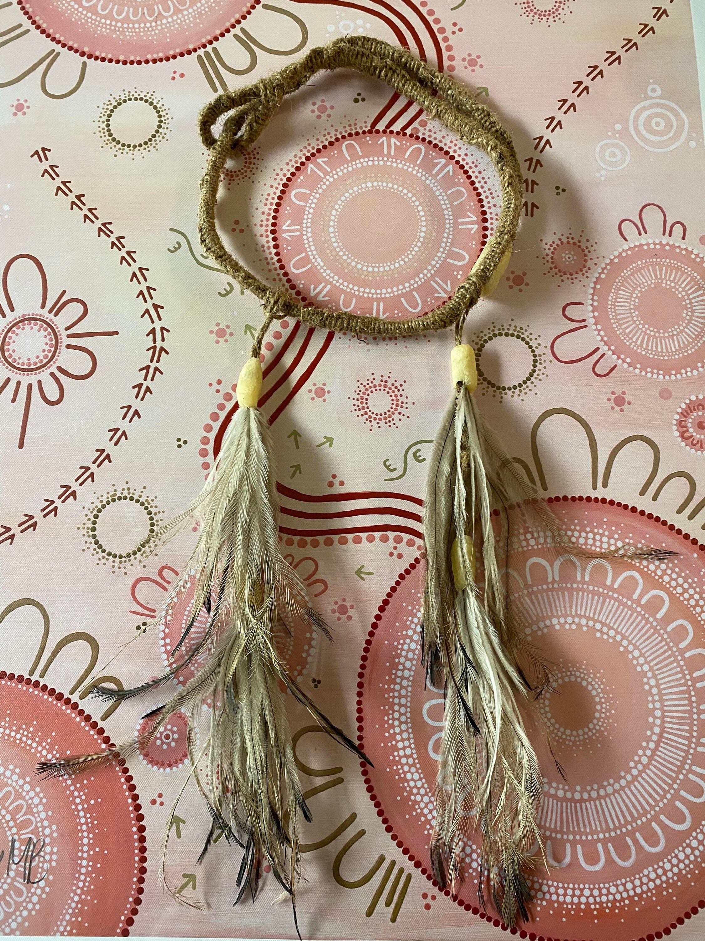 Emu Feather Headdress - Etsy