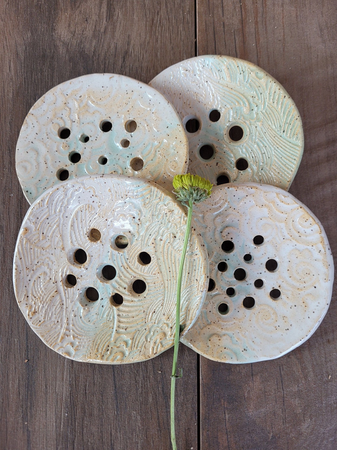 Ceramic Flower Frogs. Pottery for Floral Arrangements - Etsy