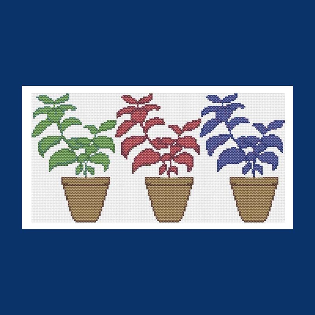 Resident Evil - Herb Collection PDF Cross Stitch Pattern, Cross Stitch ...