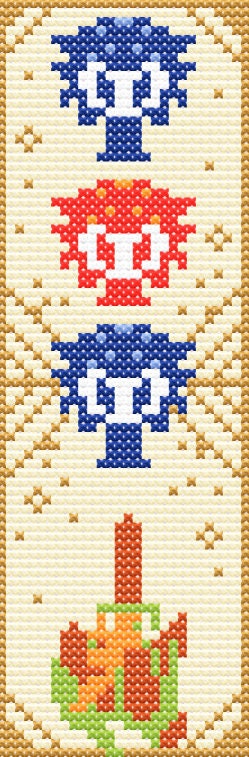 Legend of Zelda - 8-bit Bookmark PDF Cross Stitch Pattern, Zelda Cross ...