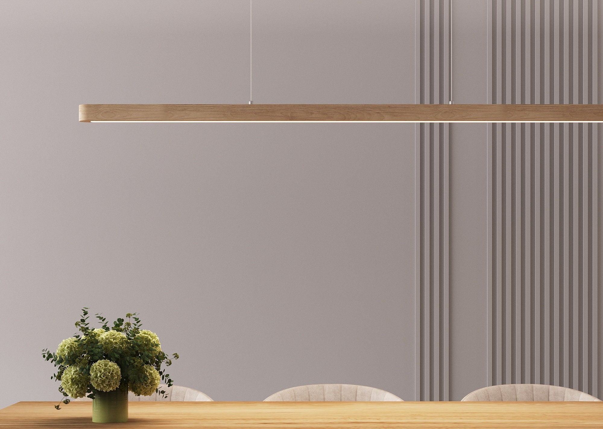 Wooden Light, OAK, horizon - Etsy