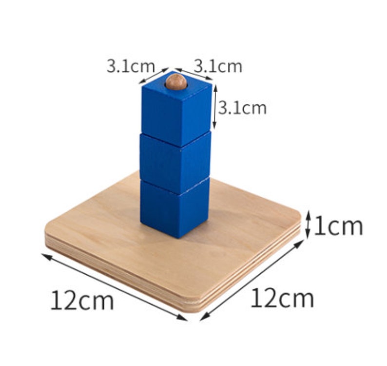 Vertical Rod Threading 3 Cubes - Etsy