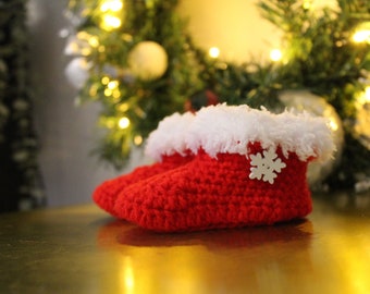Christmas Booties - Etsy