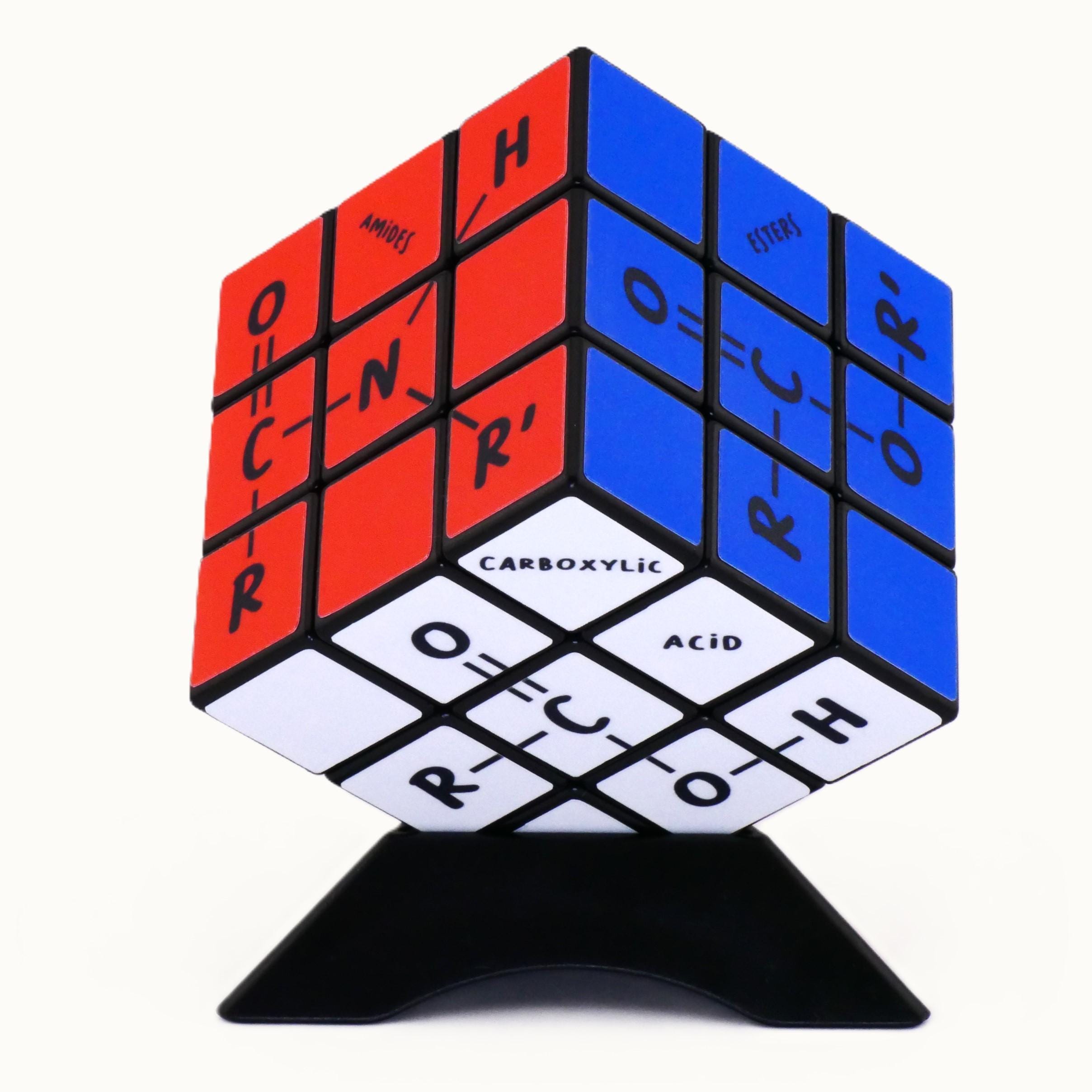 Organic Chemistry Puzzle Cube – Science 3x3 Geeky Decorative Puzzle ...