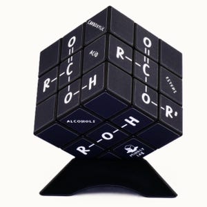 Organic Chemistry Puzzle Cube – Science 3x3 Geeky Decorative Puzzle ...