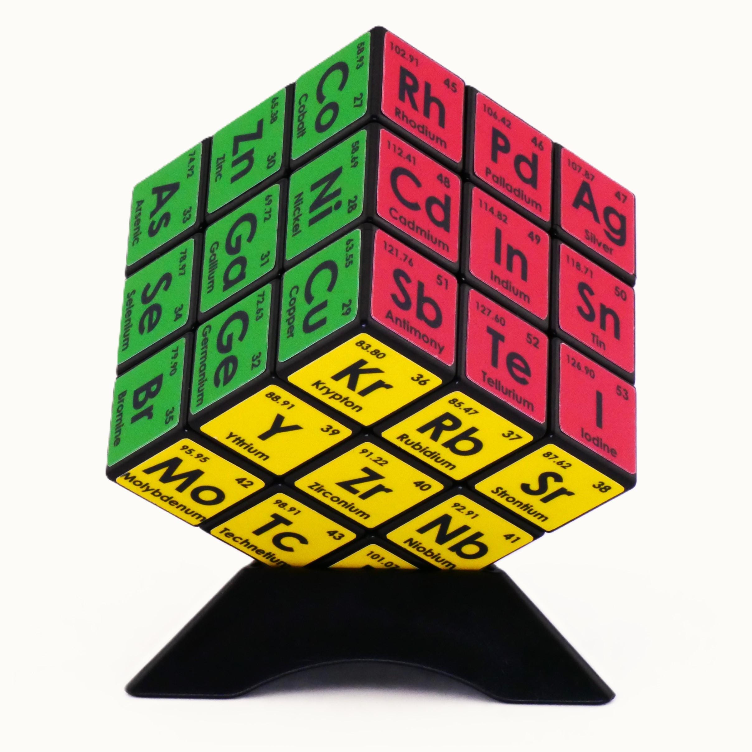 Periodic Table Puzzle Cube – Science 3x3 Educational Decorative Puzzle ...