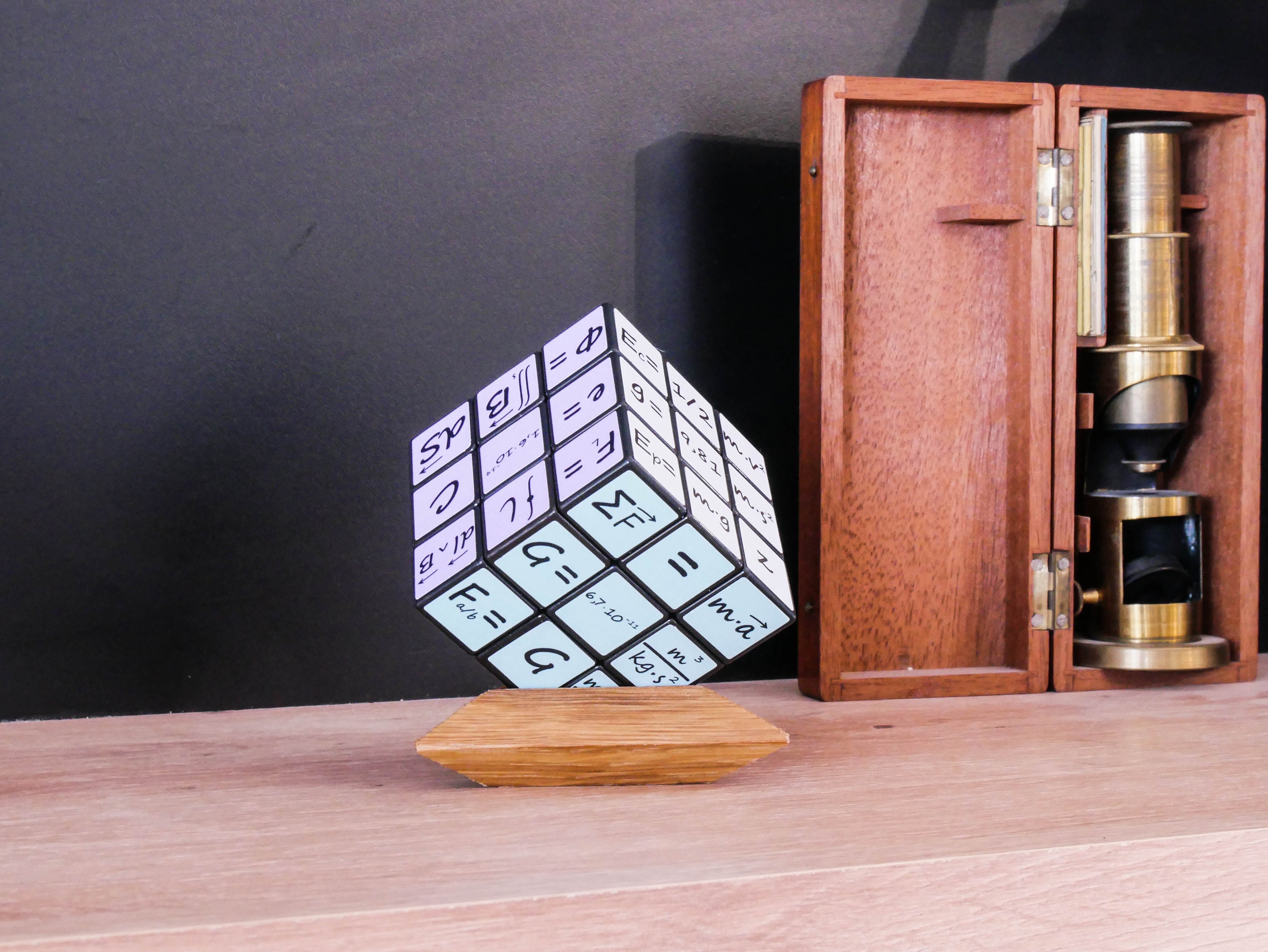 Rubik's Science Cube physics Edition 3x3 - Etsy