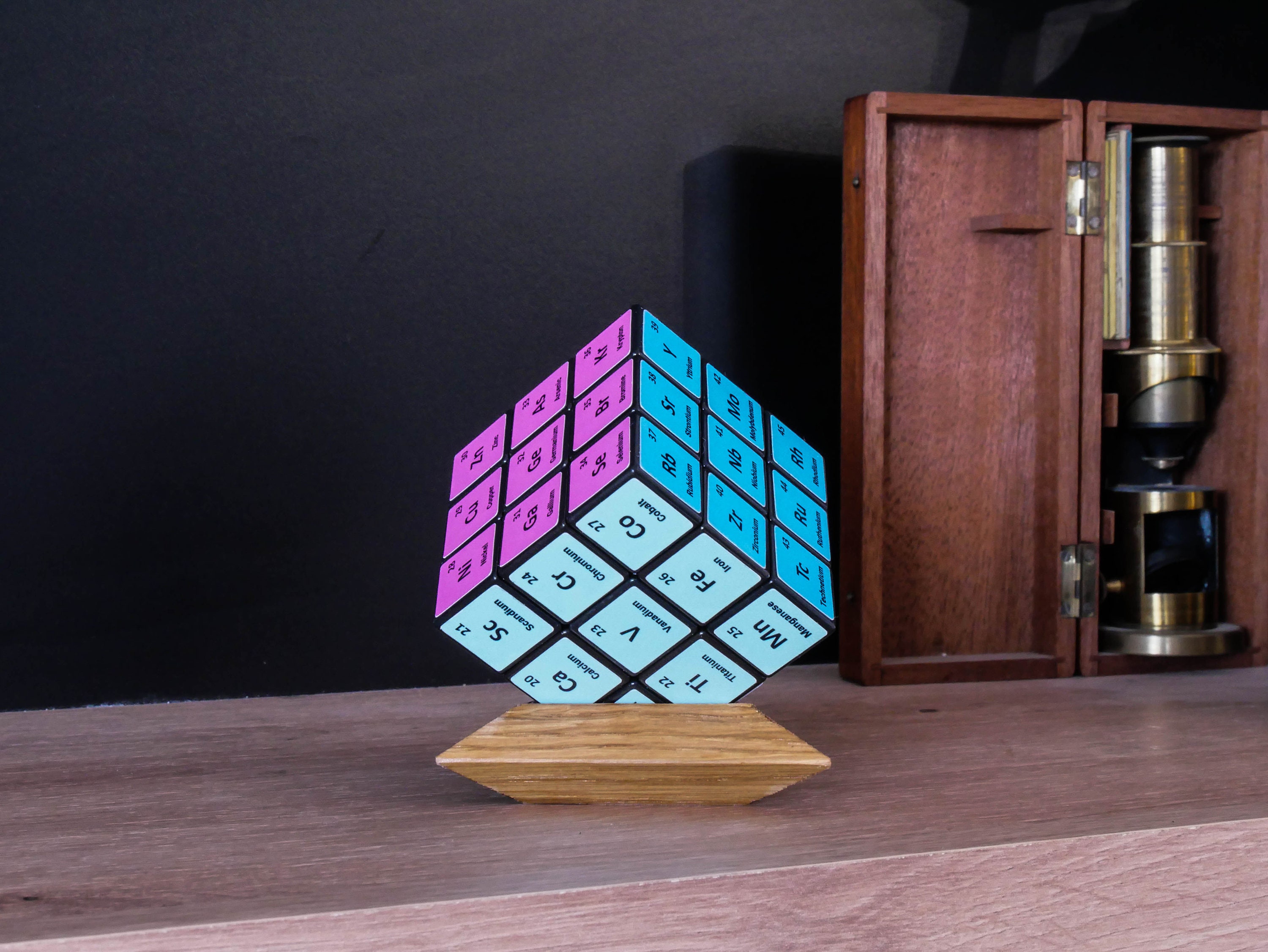 Scientific Rubik's Cube periodic Table - Etsy