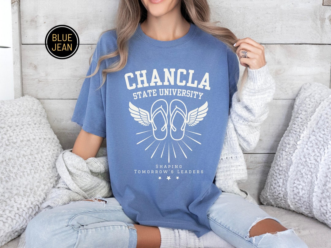 Chancla Wings University Comfort Colors® T-shirt, Childhood Chancleta ...