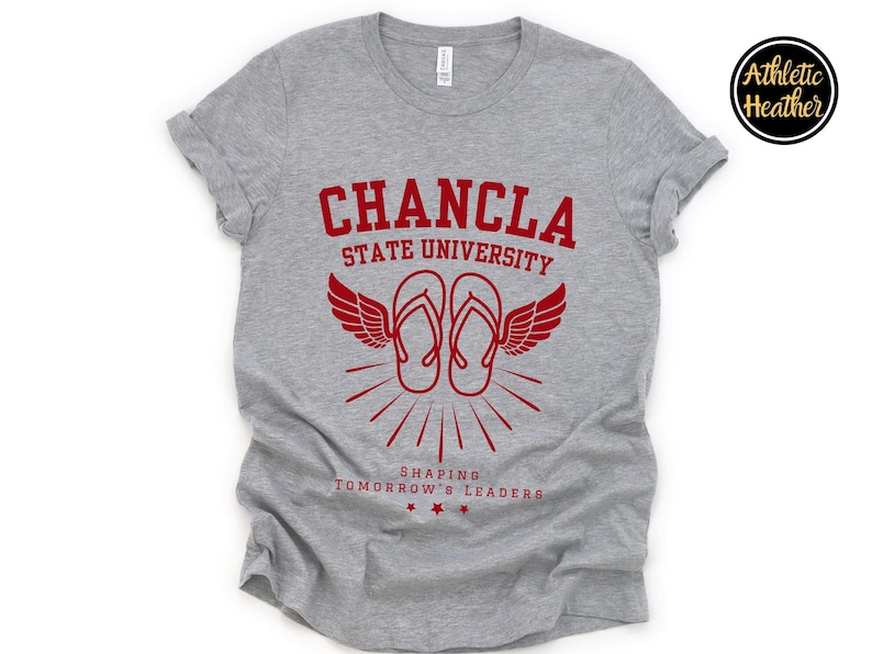 Chancla Wings University T-shirt, Childhood Chancleta Funny Shirt ...
