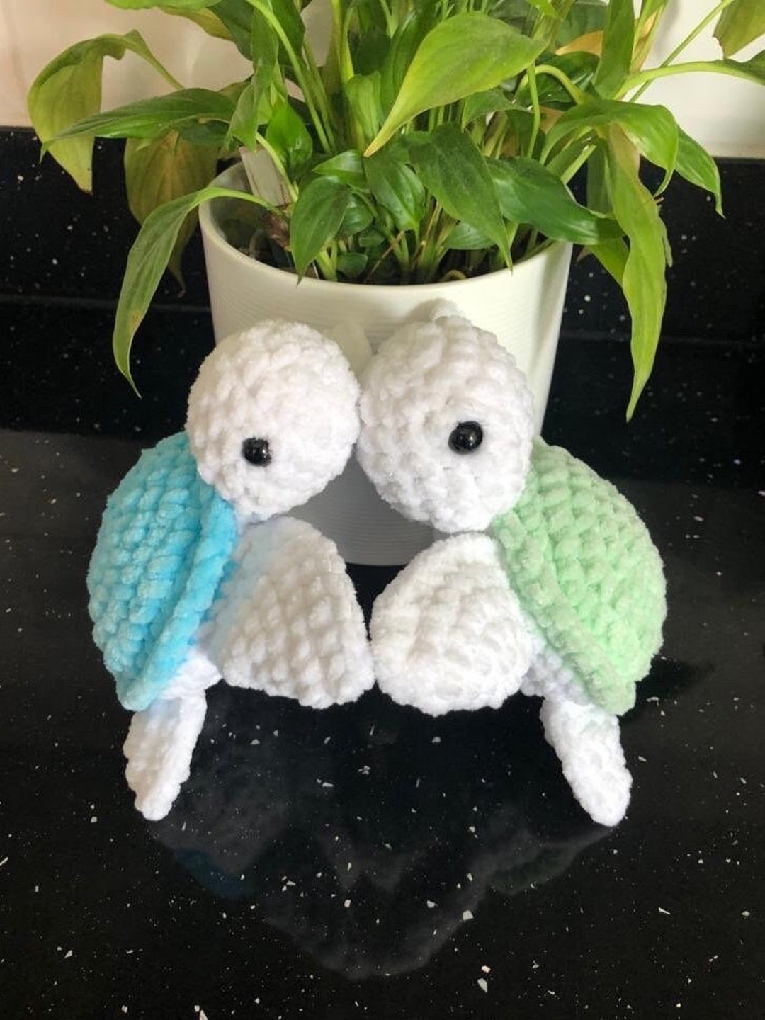 SMALL Crochet Turtle Pattern, Cute Plush Toy, Crochet Turtle, Handmade ...