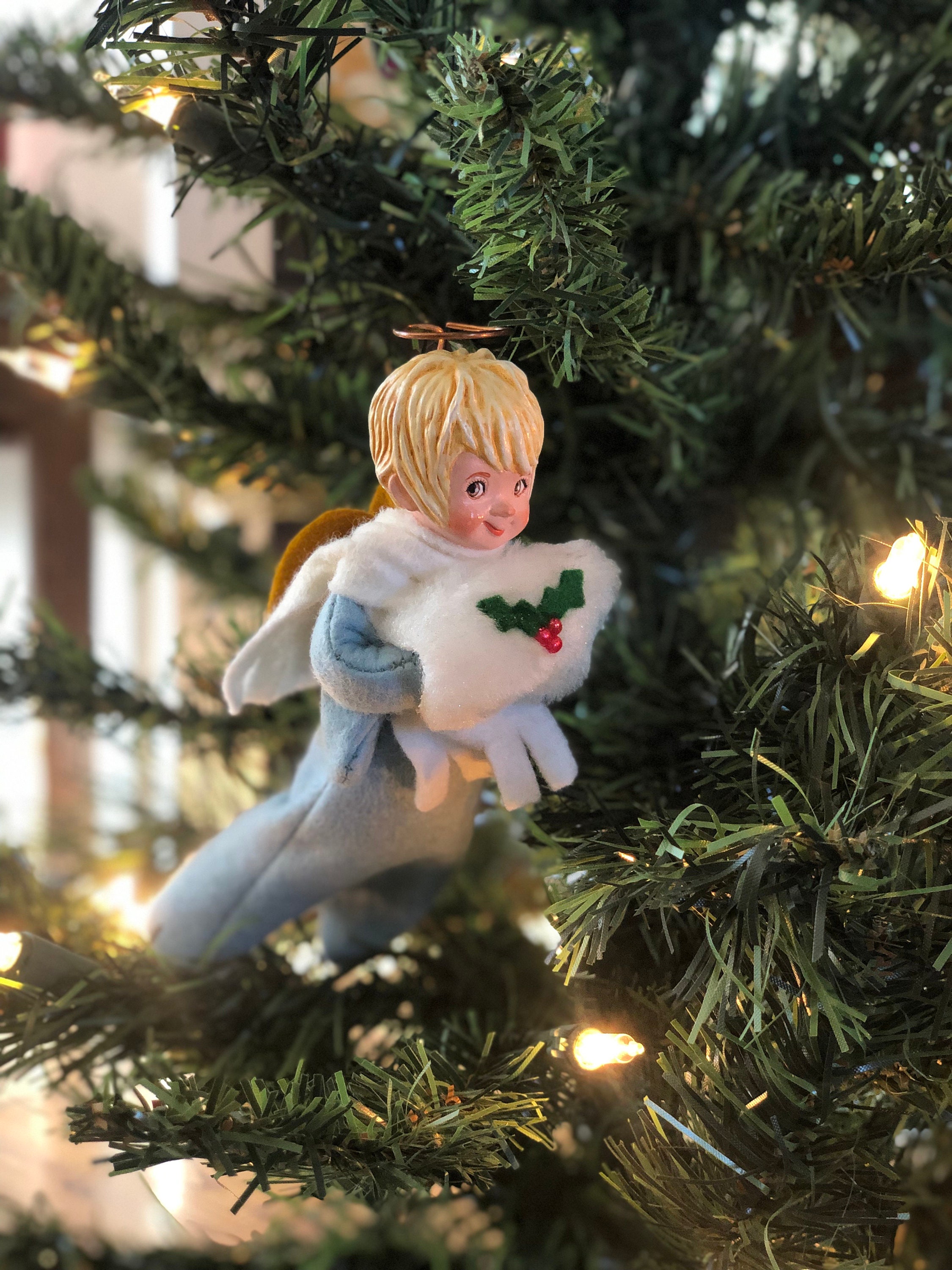 Simpich Angel Christmas Ornament, Simpich Angel, Simpich Cloud Babies, Kevin, Kandi, Muffet ...