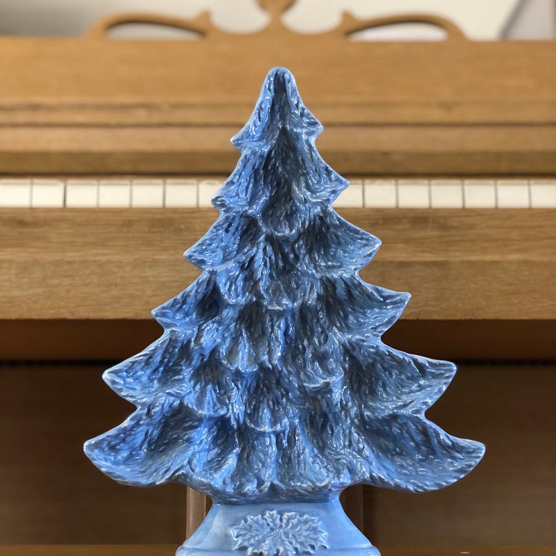 Ceramic Xmas Tree Platter - Etsy