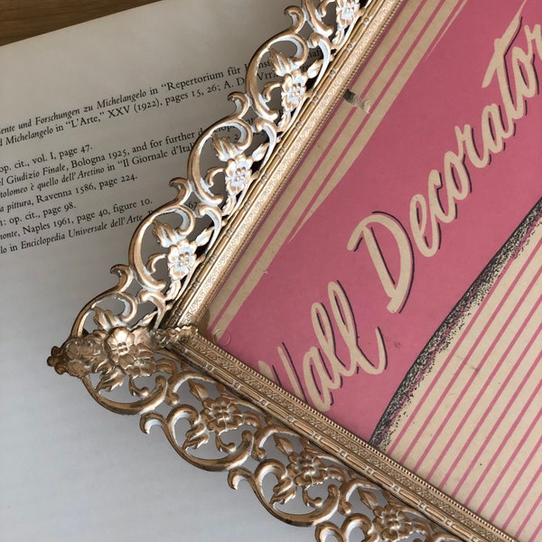 Filigree Picture Frame - Etsy