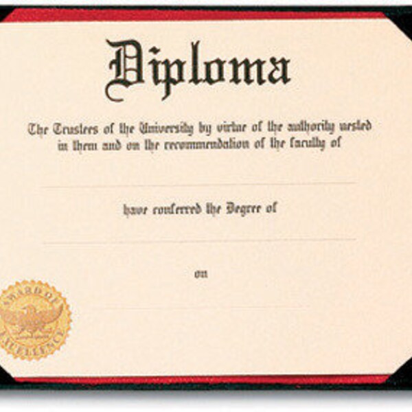 Diploma Sticker - Etsy
