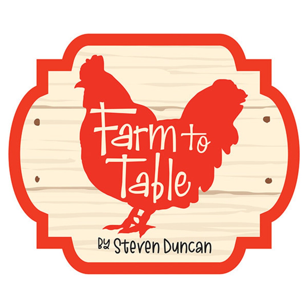 Carta Bella - FARM TO TABLE by Steve Duncan - Etsy