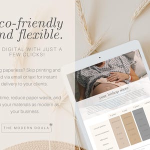 Bishop Score Calculation Doula Handout, Birth Doula Handout Template ...