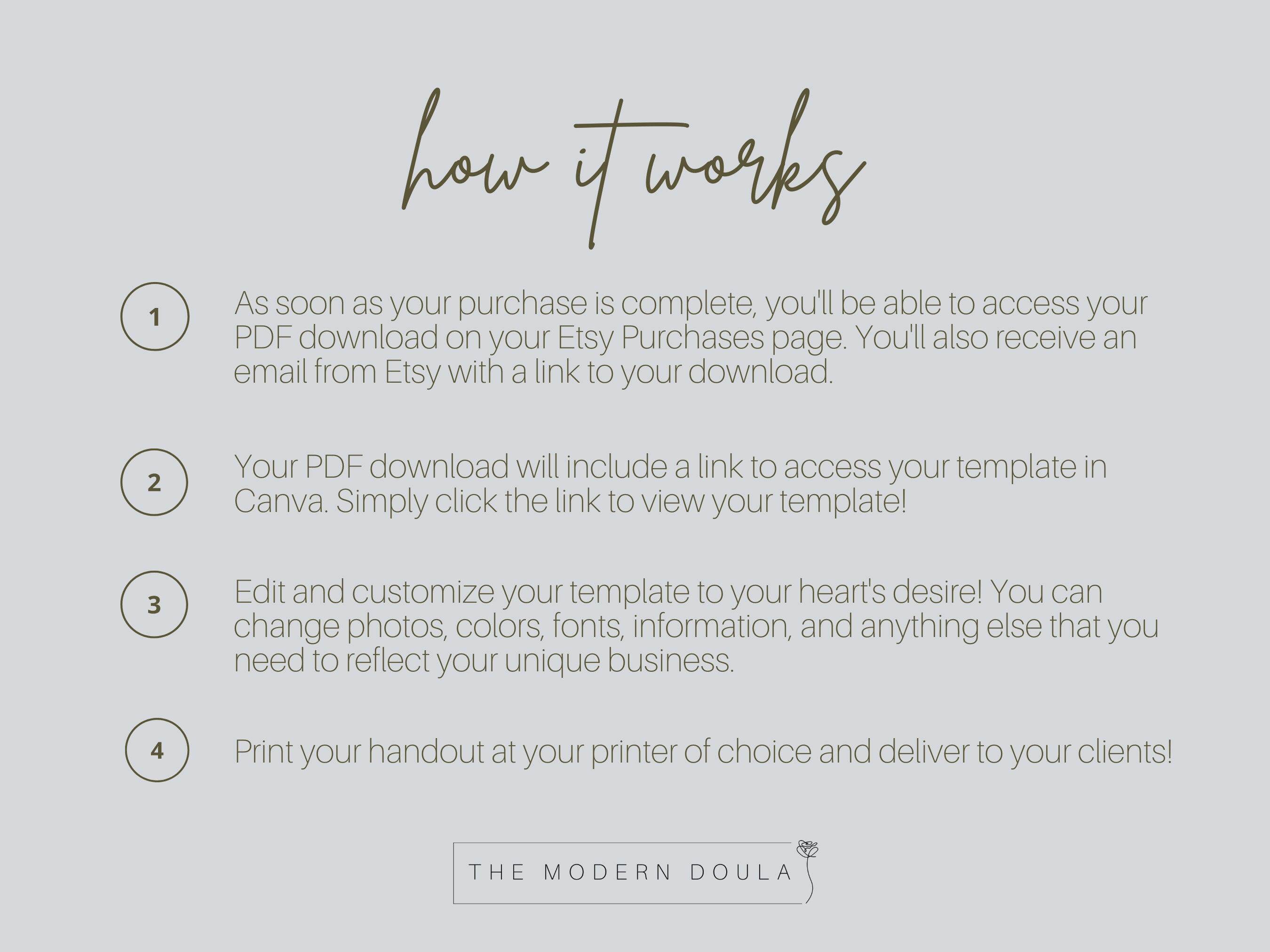 Editable Doula Handout, Benefits of Skin to Skin Printable, Handouts ...