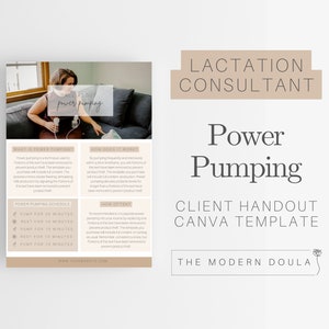 Power Pumping Breastfeeding Client Handout, Lactation Consultant Forms, IBCLC, Breastfeeding ...