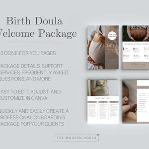 New Client Bundle for Birth Doulas, Client Intake Forms, New Client ...