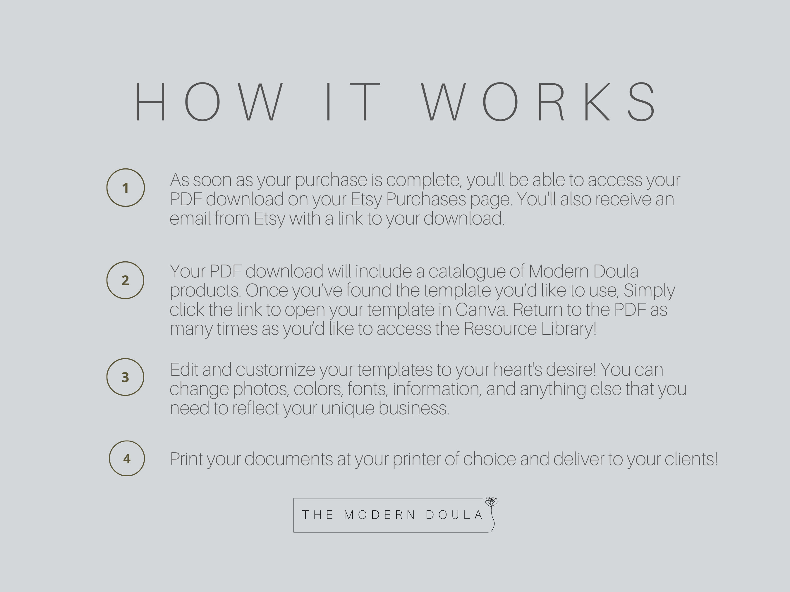 Comfort Measures for Labor Client Guidebook, Doula Client Workbook ...