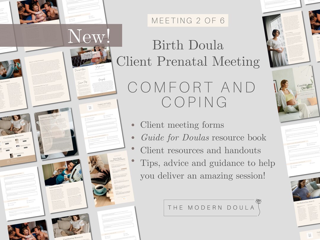 Birth Doula Prenatal Meeting, Comfort and Coping Strategies for Labor ...