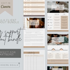 Birth Partner Support Package Cheat Sheet for Birth Partners - Etsy