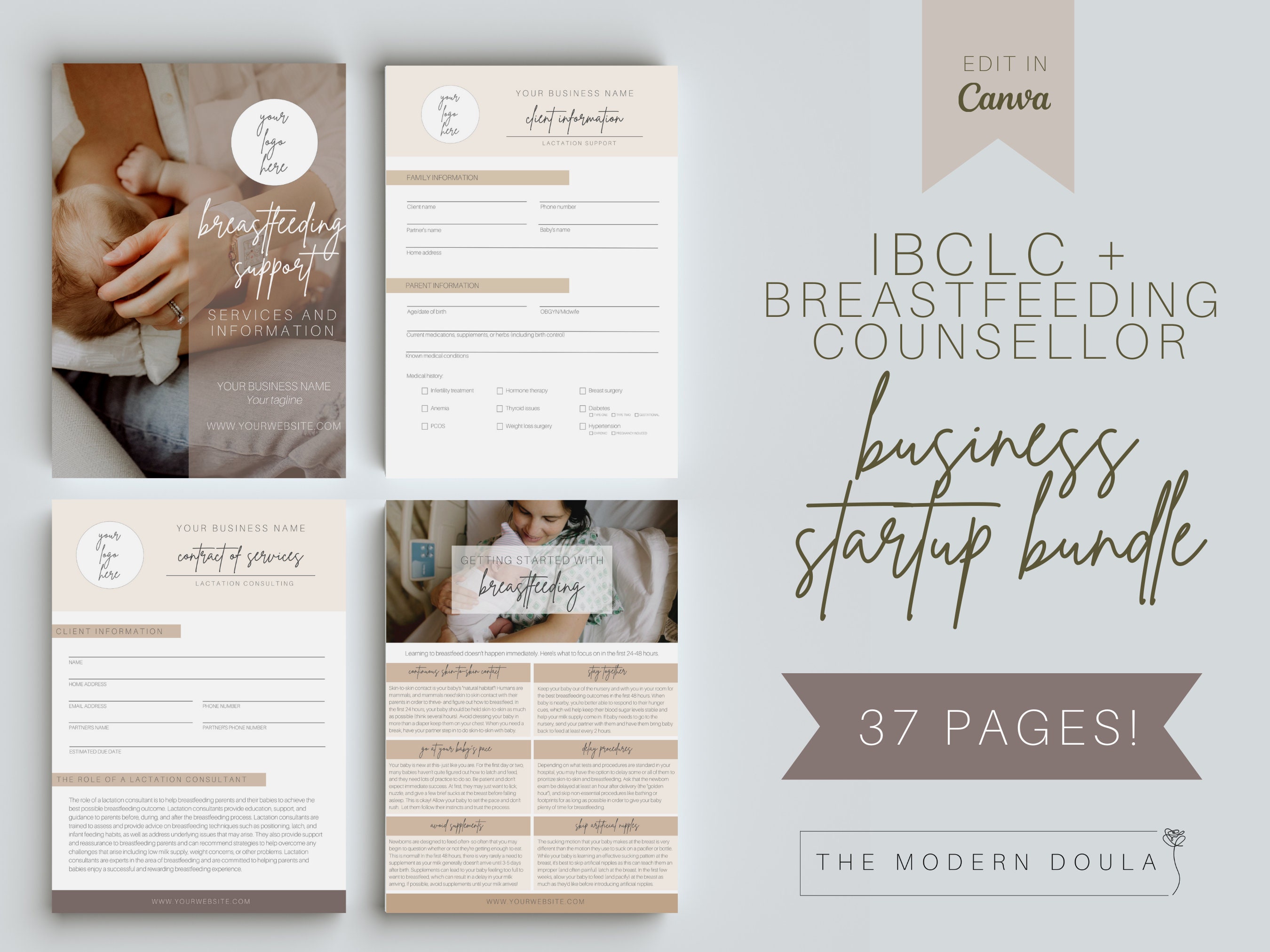 Ultimate Breastfeeding Support Bundle Lactation Consultant - Etsy