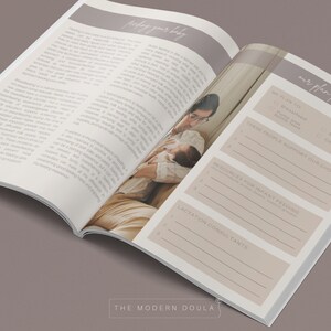 Postpartum Planning Workbook Template for Doulas and - Etsy