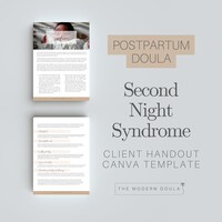 Birth Partner Support Package, Cheat Sheet for Birth Partners, Editable ...