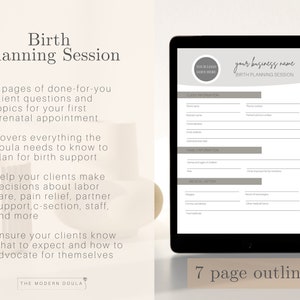 Birth Doula Prenatal Visits, Client Intake Forms, Doula Appointment ...