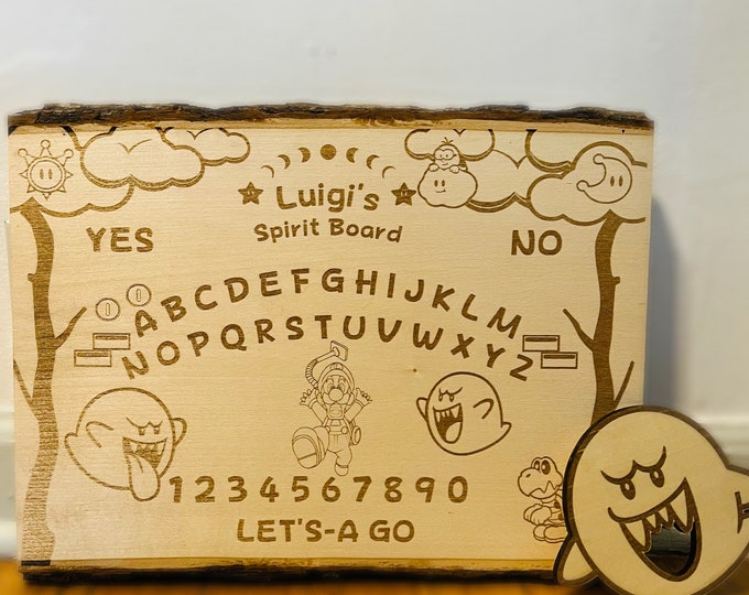 Luigi Talking Ouija Spirit Board - Etsy