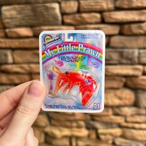 My Little Prawn Prawnelope Sticker Parody Toy Art - Etsy