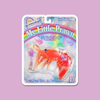 Prawn Card “shrimply the Best” - From an Original Watercolour Painting ...