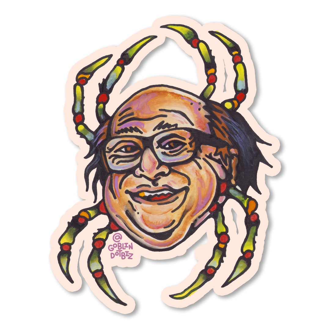 Danny Daspider Devito Original Vinyl Sticker - Etsy