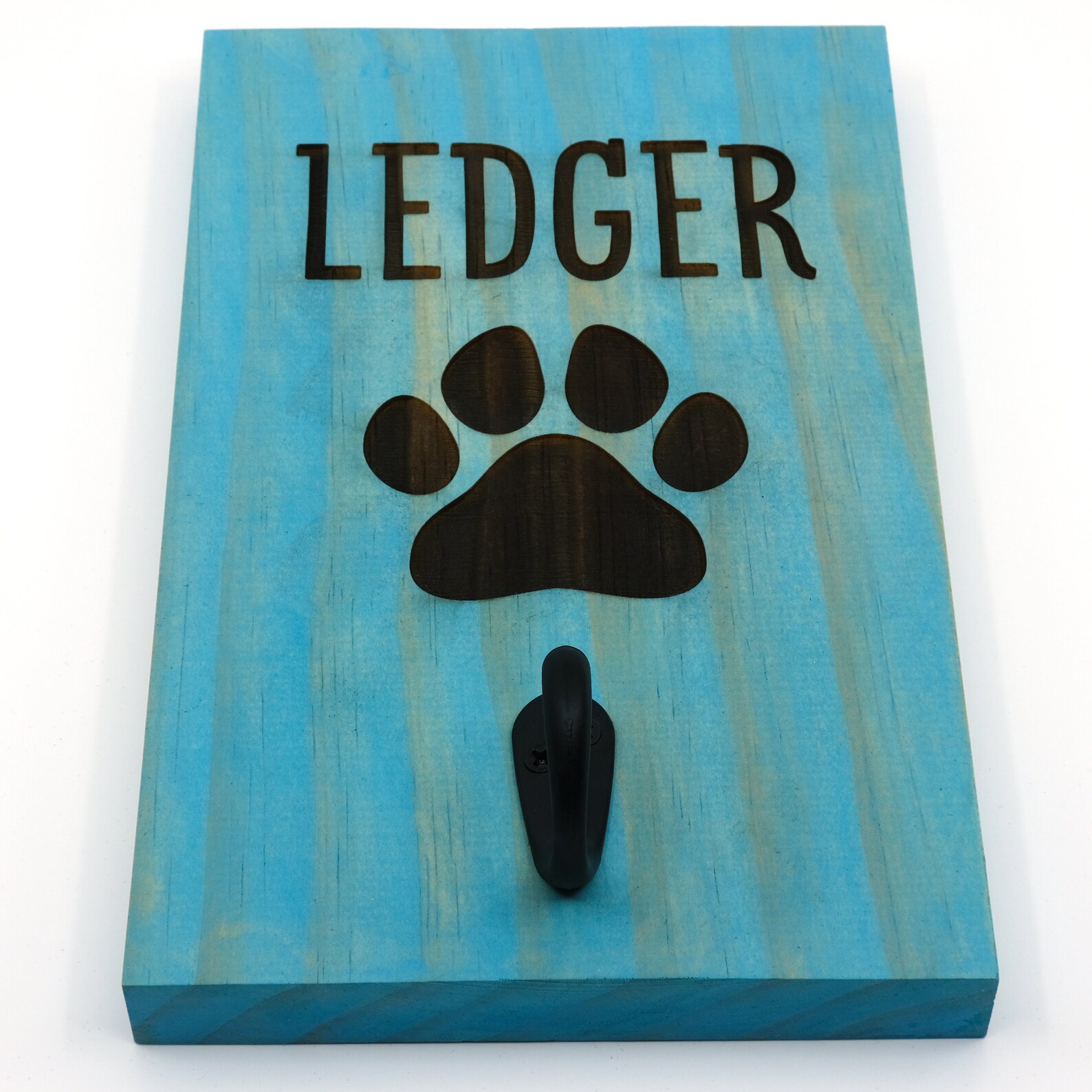 Personalized Leash Holder Leash Hanger Dog Gift - Etsy